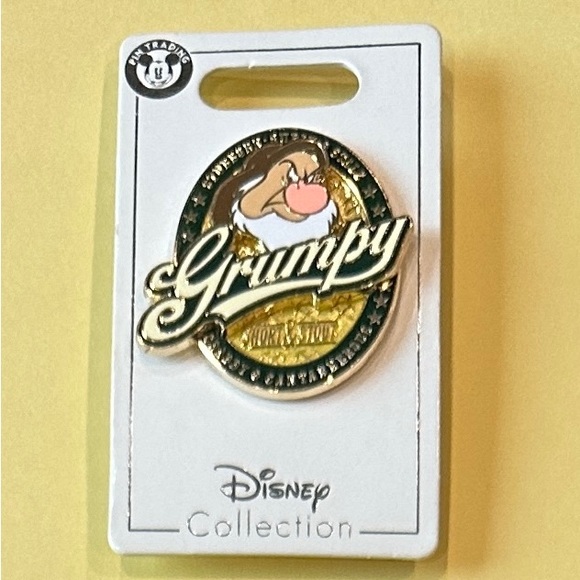 Disney | Accessories | Disney Brand New Grumpy Short Stout Trading ...